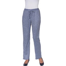 CR&Eacute;ATION L Damen Jerseyhose in Schlupfform marine-gebl&uuml;mt Gr&ouml;&szlig;e 44