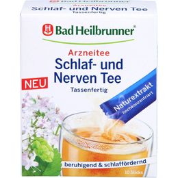 Bad Heilbrunner Schlaf- und Nerven tassenfertig 10X1.0 g
