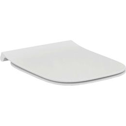 Ideal Standard i.life B WC-Sitz T500201 Sandwich, 360x450x45 mm, ohne Softclose, Wei&szlig; Gl&auml;nzend