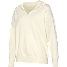 Lascana Damen Strickpullover cream Gr&ouml;&szlig;e 36/38