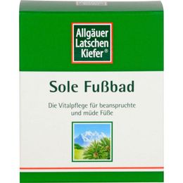 Dr.Theiss Allg&auml;uer LATSCHENK. Sole Fu&szlig;bad 10X10 g