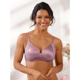 w&auml;schepur w&auml;schepur Damen Schalen-BH ohne B&uuml;gel mit Zier-Element, mauve, Gr&ouml;&szlig;e 80B