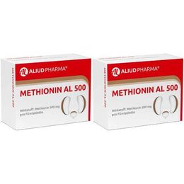 ALIUD Methionin Al 500 zur Harnans&auml;uerung Doppelpackung (2x 100St) 2 St