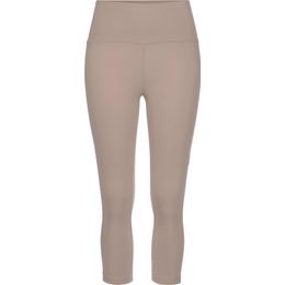 Lascana Damen Caprileggings beige Gr&ouml;&szlig;e 32/34