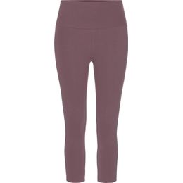 Lascana Damen Caprileggings mauve Gr&ouml;&szlig;e 40/42