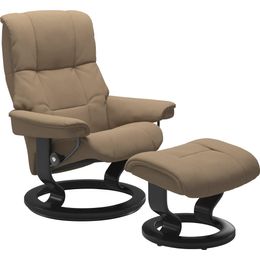 Relaxsessel stressless "Mayfair", braun (sand dinamica), B:88cm H:102cm T:77cm, Leder BATICK: BATICK ist ein leicht korrigiertes, durchgef&auml;rbtes und genarbtes M&ouml;belleder, bei dem die meisten Unebenheiten und Spuren in der Regel entfernt wurden.;Leder PALOMA: PALOMA ist ein durchgef&auml;rbtes Semianilin-M&ouml;belleder mit nat&uuml;rlicher Narbung.;ROHLEDER Stoff Q2 FARON: Ein fester zuverl&auml;ssiger Boucl&eacute; mit ein