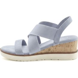 Lascana Damen Sandalette hellblau Gr&ouml;&szlig;e 43