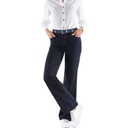 CR&Eacute;ATION L Damen Jeans mit weitem Bein dark blue Gr&ouml;&szlig;e 24