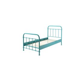 58 aufm Kessel METALLBETT Karlyn 210x111x98 aus Metall in T&uuml;rkis | Gr.: onesize