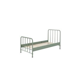 58 aufm Kessel METALLBETT Kay 97x110x206 aus Metall in Gr&uuml;n matt | Gr.: onesize