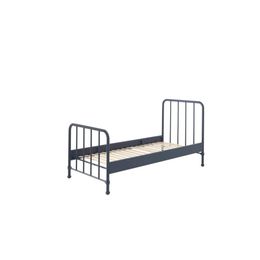 58 aufm Kessel METALLBETT Kay 97x110x206 aus Metall in Blau matt | Gr.: onesize