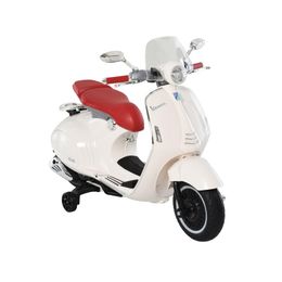 HOMCOM Elektromotorrad 3-6 Jahre Kinder Wei&szlig; | Gr.: onesize