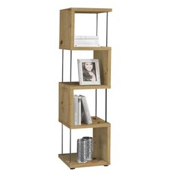 58 aufm Kessel REGAL Elga 33x33x126 B&uuml;cherregal Standregal asteiche | Gr.: onesize
