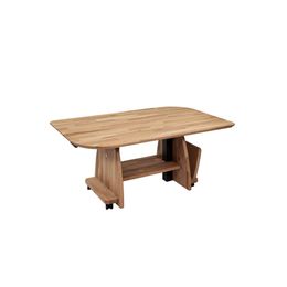 58 aufm Kessel COUCHTISCH Cecislava 105x65x50 h&ouml;henverstellbar Wildeiche | Gr.: onesize