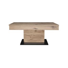 58 aufm Kessel COUCHTISCH H&ouml;henverstellbar Else 1 110x59x60 Holzwerkstoff Viking Oak | Gr.: onesize