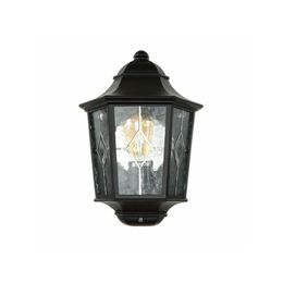 Licht-Erlebnisse Au&szlig;en Wandlampe (B)25.7 x (H)35.9 cm in SchwarzSchwarz | Gr.: onesize