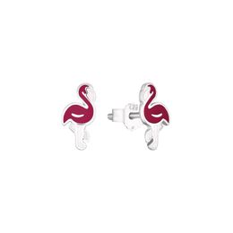 Amor Ohrstecker Silber 925, rhodiniert in Pink | Gr.: onesize