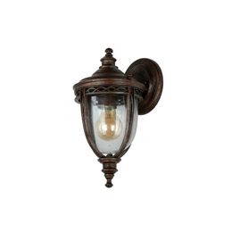 Licht-Erlebnisse Au&szlig;en Wandlampe (B)16.5 x (H)32 cm in Britisch BronzeBritisch Bronze | Gr.: onesize