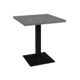 58 aufm Kessel BISTROTISCH Ekzuperiia 70x70x75 schwarz matt/graphit | Gr.: onesize