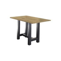 58 aufm Kessel STEHTISCH Essa 2 120 x 70 x 105 aus Holzwerkstoff Asteiche | Gr.: onesize