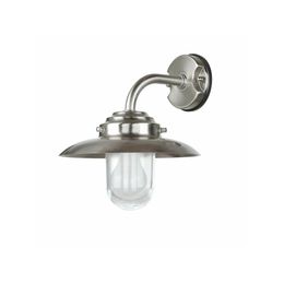 Licht-Erlebnisse Au&szlig;en Wandlampe (B)30 x (H)27 cm in Nickel mattNickel matt | Gr.: onesize