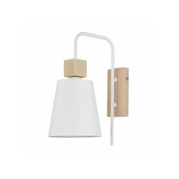Licht-Erlebnisse Wandlampe (B)15 x (H)33 cm in Wei&szlig; HolzWei&szlig; Holz | Gr.: onesize
