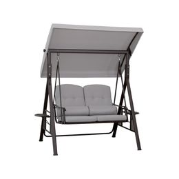 Outsunny Hollywoodschaukel 162L x 118B x 173H cm Grau | Gr.: onesize