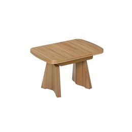58 aufm Kessel COUCHTISCH h&ouml;henverstellbar und ausziehbar Callida 90x54x65 Kernbuche | Gr.: onesize