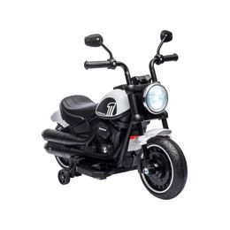 HOMCOM Elektromotorrad 3 km/h 1,5-3 Jahre Wei&szlig; | Gr.: onesize