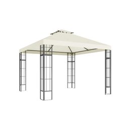 Outsunny Pavillon 298L x 298B x 279H cm Cremewei&szlig; | Gr.: onesize