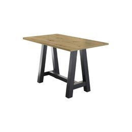 58 aufm Kessel STEHTISCH Essa 1 120 x 70 x 105 aus Holzwerkstoff Asteiche | Gr.: onesize
