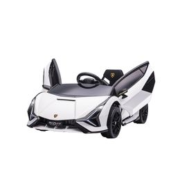 HOMCOM Lamborghini SIAN Kinderauto Wei&szlig; | Gr.: onesize