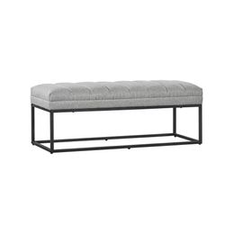 HOMCOM Sitzbank-120L x 44B x 45,5H cm-Hellgrau | Gr.: onesize