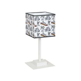 Licht-Erlebnisse Tischlampe (B)16 x (L)16 x (H)39 cm in Wei&szlig; Schwarz BuntWei&szlig; Schwarz Bunt | Gr.: onesize
