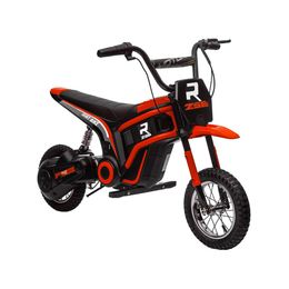 HOMCOM 24V 350W Motor Kinder Elektromotorrad Rot | Gr.: onesize