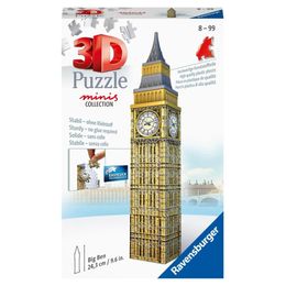 Ravensburger 3D Puzzle - Mini Big Ben - 54 Teile - ab 8 Jahren | Erlebe... | Gr.: onesize