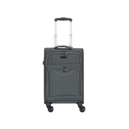 d&n D&N Travel Line 9204 4 Rollen Kabinentrolley 55 cm in grau | Gr.: onesize