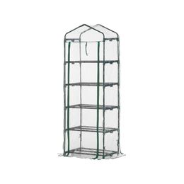 Outsunny Gew&auml;chshaus 69L x 49B x 193H cm Transparent | Gr.: onesize
