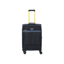 Travelite Color Craze 4 Rollen Trolley M 66 cm mit Dehnfalte in blau | Gr.: onesize