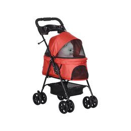 PawHut Hundewagen 67L x 45B x 96H cm | Gr.: onesize