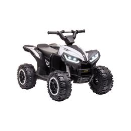 HOMCOM 12V Kinderquad 3-6km/h 3-5 Jahre Wei&szlig; | Gr.: onesize