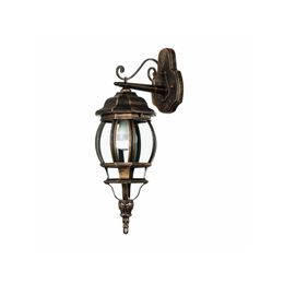 Licht-Erlebnisse Au&szlig;en Wandlampe (B)15.5 x (H)54 cm in Kupfer Schwarz AntikKupfer Schwarz Antik | Gr.: onesize
