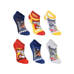PAW PATROL Sneaker-Socken Jungen 6er Pack in Mehrfarbig | Gr.: onesize