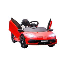HOMCOM LAMBORGHINI Kinder Elektroauto3-5 Jahre Rot | Gr.: onesize