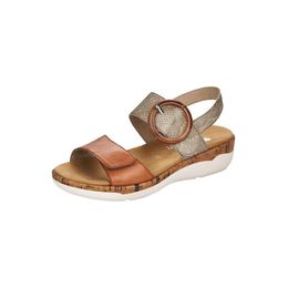 Remonte Komfort Sandalen in Beige | Gr.: 38