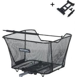 Basil Lesto MIK 2.0 Gep&auml;cktr&auml;gerkorb schwarz