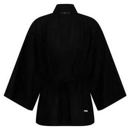 Jacke weitem 3/4-Kimonoarm Emilia Lay schwarz, 46