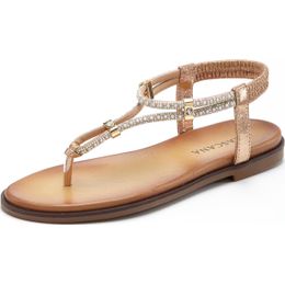 Lascana Damen Zehentrenner rose Gr&ouml;&szlig;e 37