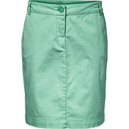 Heine Damen Sommerrock im Chino-Style mint Gr&ouml;&szlig;e 44