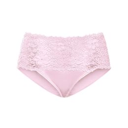 Nina von C. Damen Slip mit elastischer Spitze, ros&eacute;, Gr&ouml;&szlig;e 44